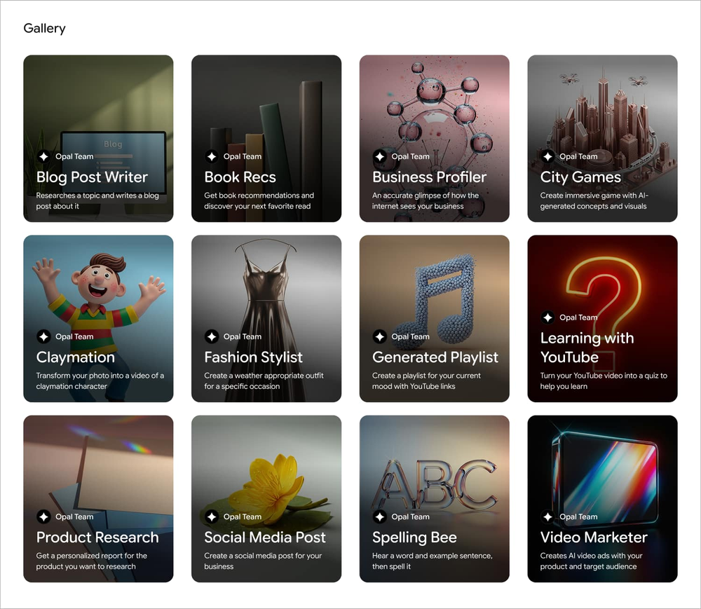 Google Opal 教學指南：用自然語言打造 AI Mini App